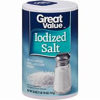 GREAT VALUE IODIZED SALT - Starboard Supply & Services LLC