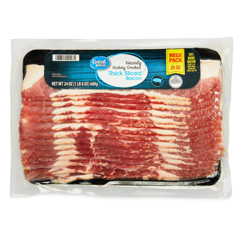 GREAT VALUE THICK SLICED BACON - Starboard Supply & Services LLC