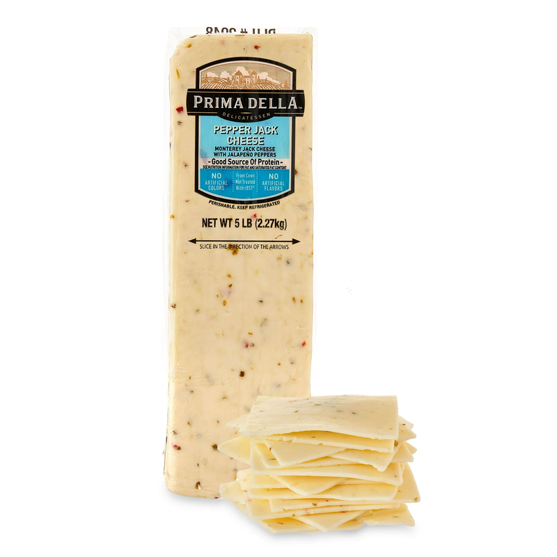 PRIMA DELI PEPPER JACK CHEESE - Starboard Supply & Services LLC