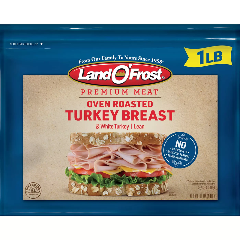 Land O' Frost Premium Oven Roasted Lean Turkey Breast - Starboa...