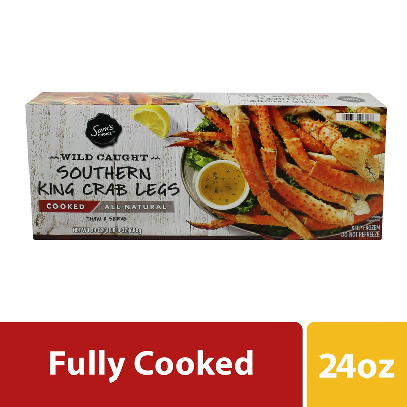 Sam's Choice King Crab Legs - Starboard Supply & Services LLC
