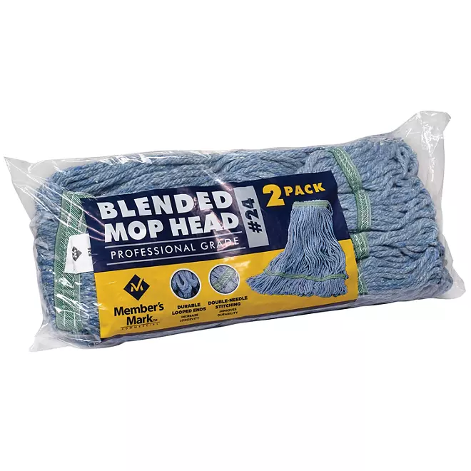 Member's Mark Commercial #24 Blended Mop Head - Starboard Supply ...