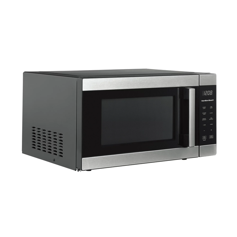 Hamilton Beach 1.6 Cu ft Sensor Cook Countertop Microwave Oven ...