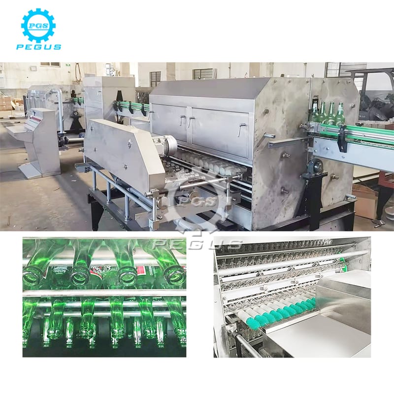 Dirty Glass Bottle Washing and Label Removing Machine - Suzhou Pegus ...