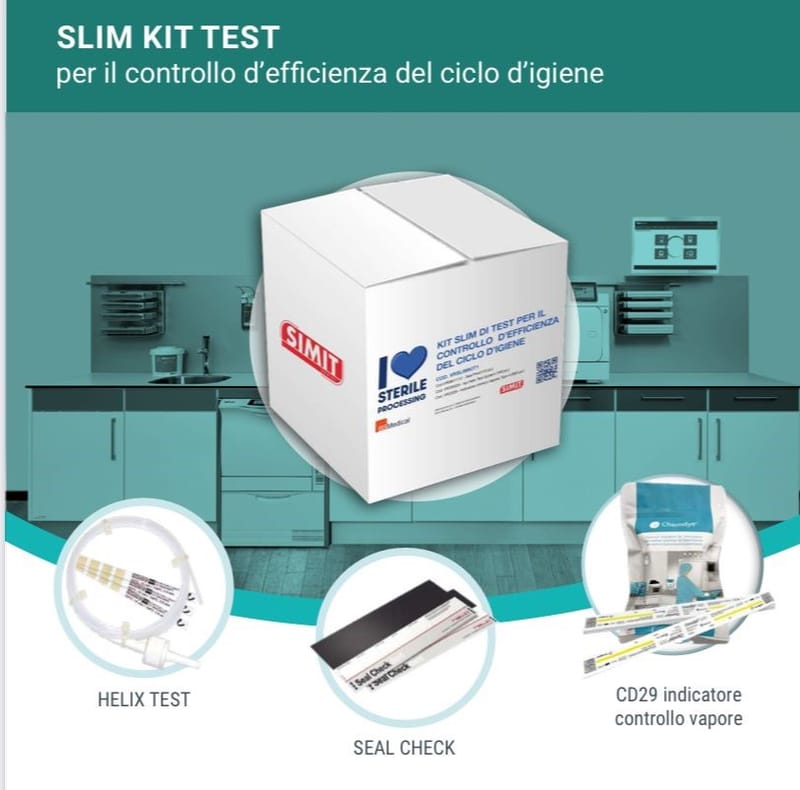 KIT COMPLETO DI TEST SLIM KIT TEST - TET Forniture Dentali e Odontoiatriche