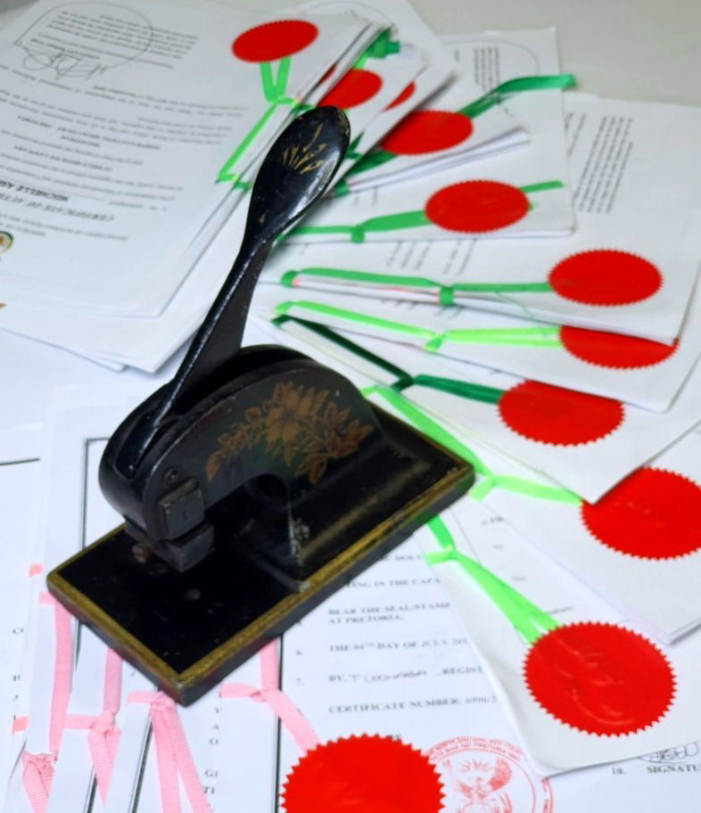 HOW DOES A APOSTILLE CERTIFICATE LOOK LIKE?