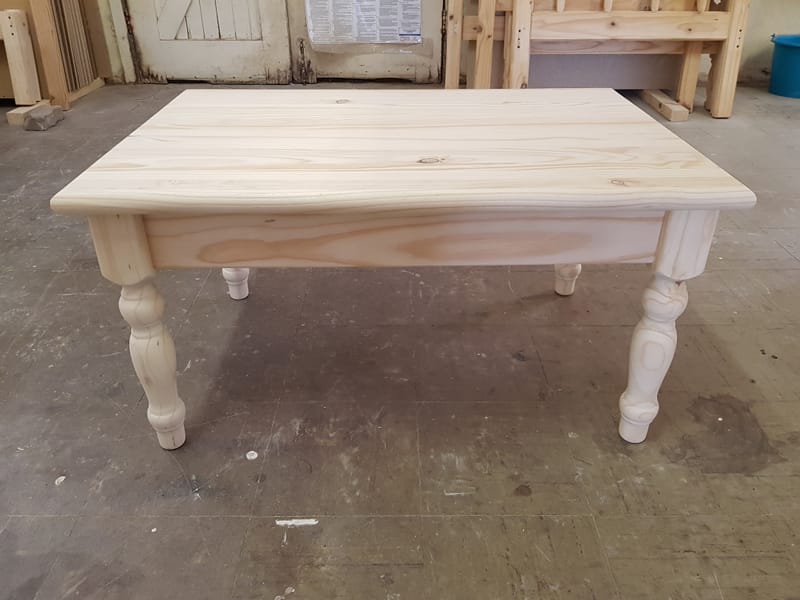 Table Side - Grooved Leg - Quality Pine Furniture