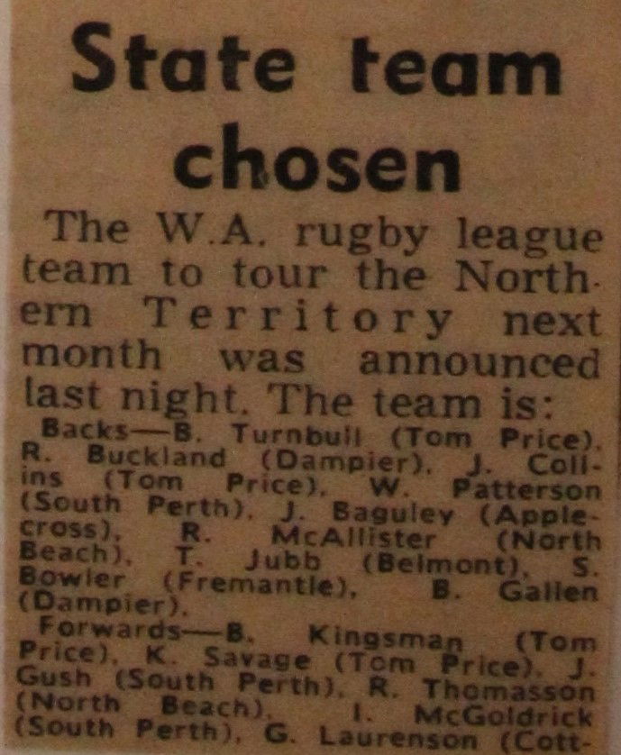 1971 - HistoryofWARL.com.au