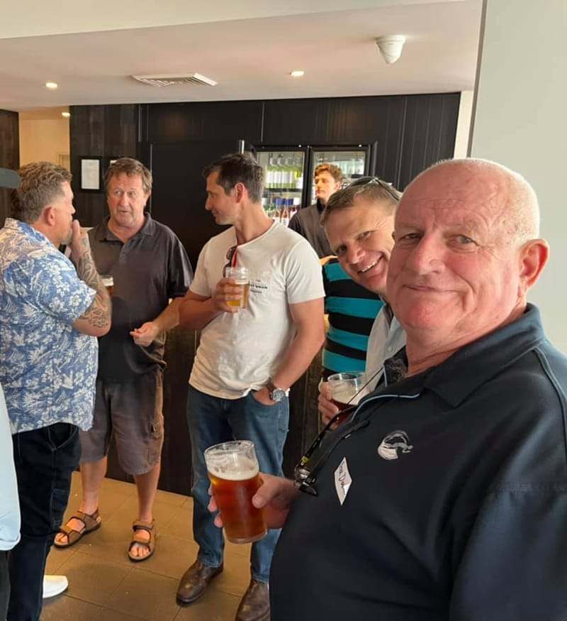 Neil Fisher and Peter - HistoryofWARL.com.au