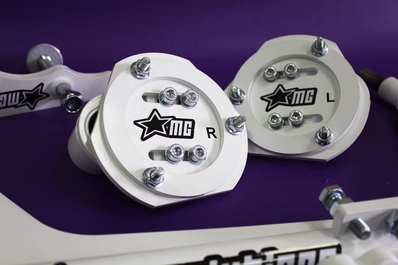 Camber/Caster adjustable suspension top mounts - MG Solutions