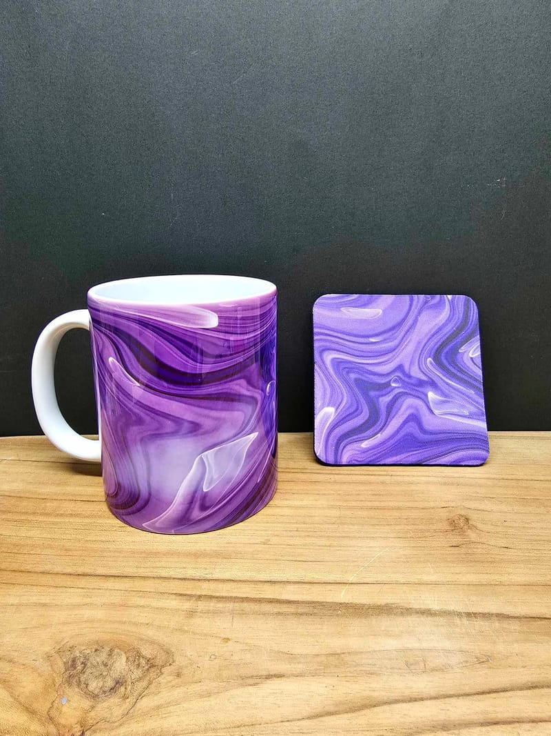 Mug and coaster - Just Random Gifts