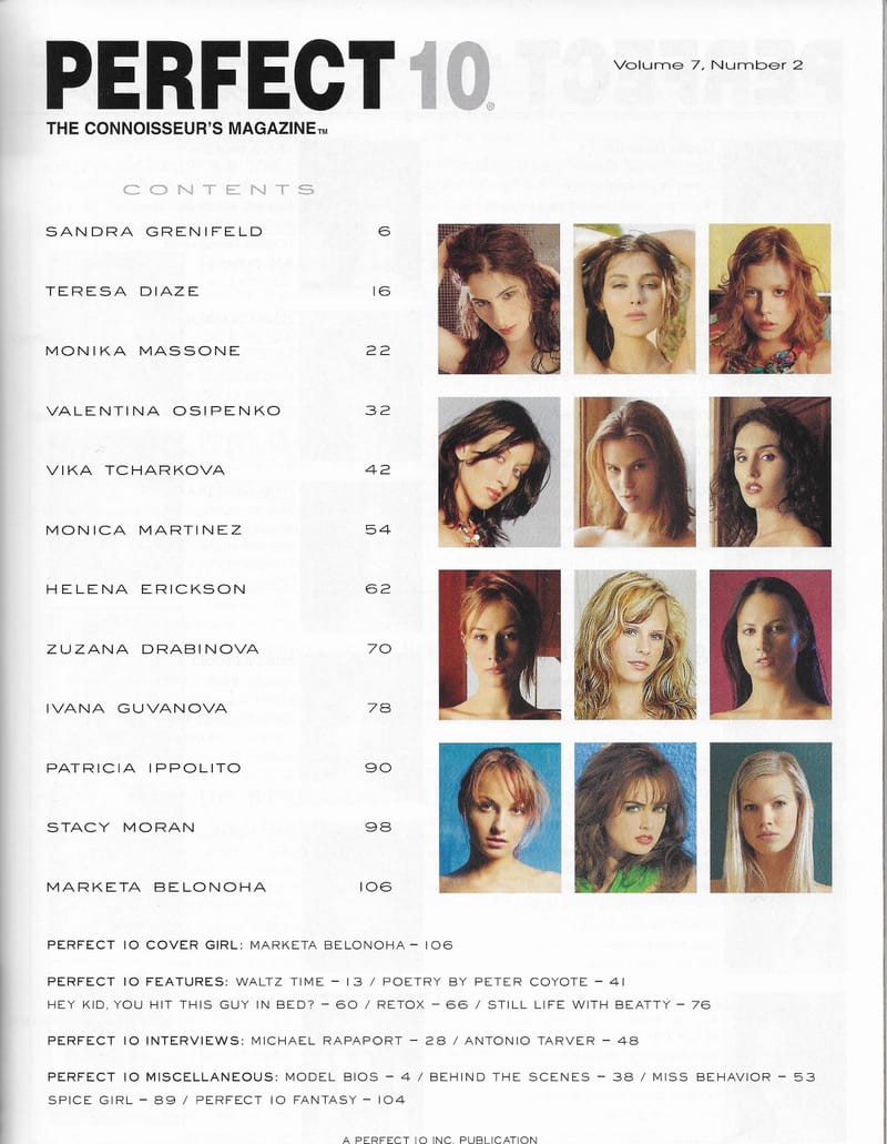 All of it - Complete Perfect 10 Magazine Collection