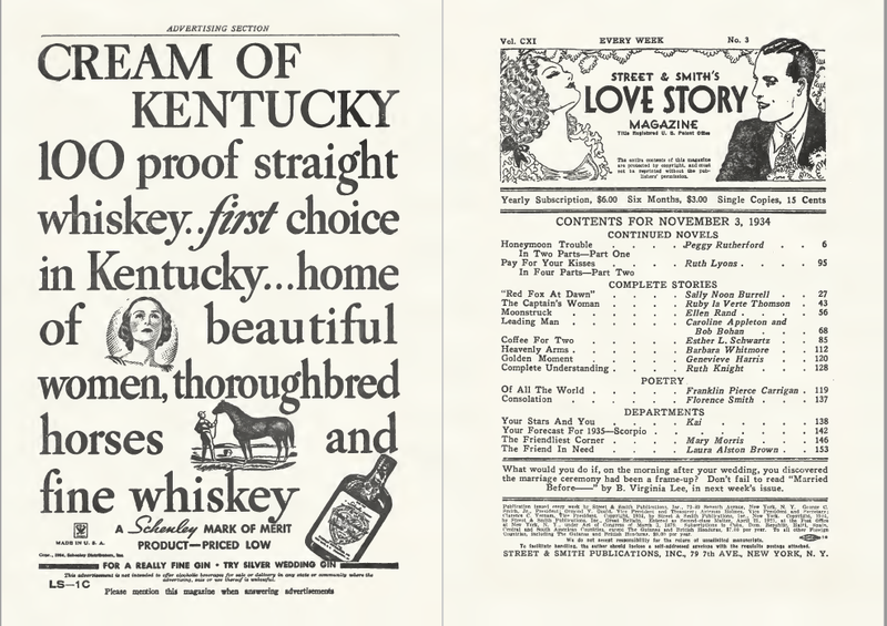 4 x Love romance magazine from 30s and 40s - Digital download PDF