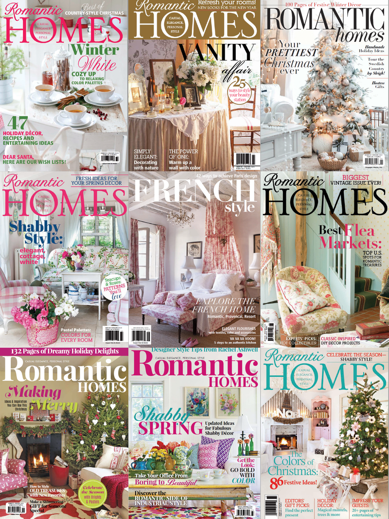 Romantic Homes USA Magazines PDF