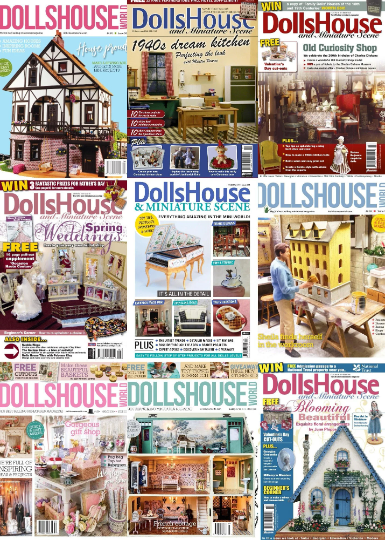 150 x Doll House and Miniatures Magazines - PDF Digital Download