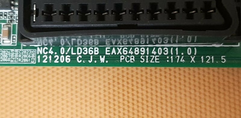 LG 32LN5400-ZA - MAXISTAR-MICRO VENTA DE RECAMBIOS TV Y INFORMÁTICA
