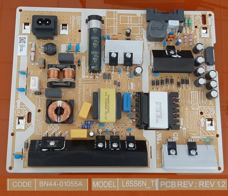 BN44-01055A FUENTE POWER SUPPLY BOARD SCHEDA SAMSUNG UE65AU7105KXXC