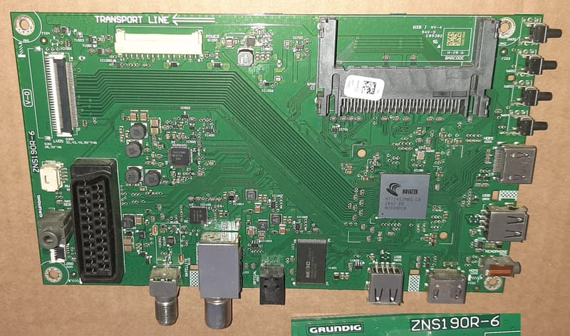 ZNS190R-6 PLACA MAIN BOARD SCHEDA PLATINEE PARA GRUNDIG 49VLE5523 BN