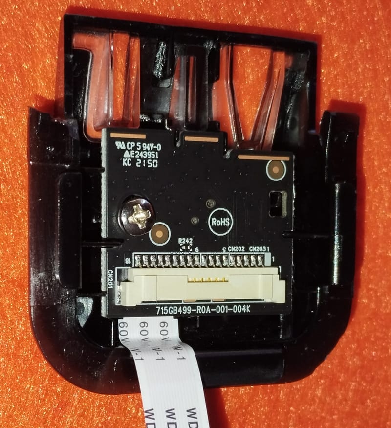 715GB499-R0A-001-004K PLACA IR PCB BOARD PHILIPS 50PUS7906/12