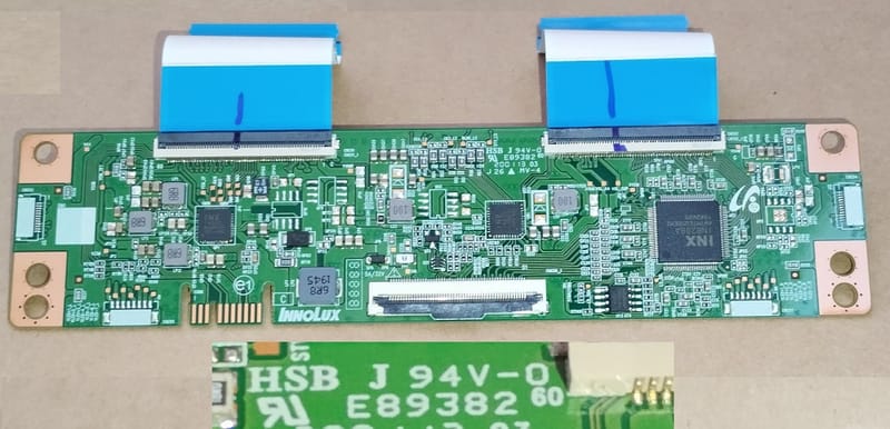 E89382 PLACA T-CON BOARD SCHEDA NEVIR NVR-9002-434K2S-SM