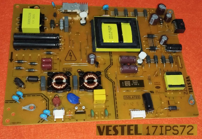 VESTEL 17IPS72 FUENTE POWER SUPPLY BOARD EDENWOOD 55