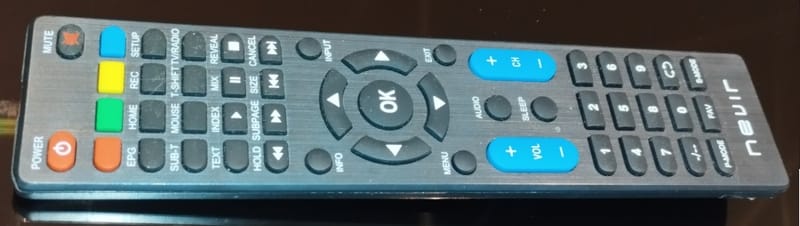 MANDO ORIGINAL REMOTE CONTROL PARA NEVIR NVR-8061-39RD2S-SMA-N