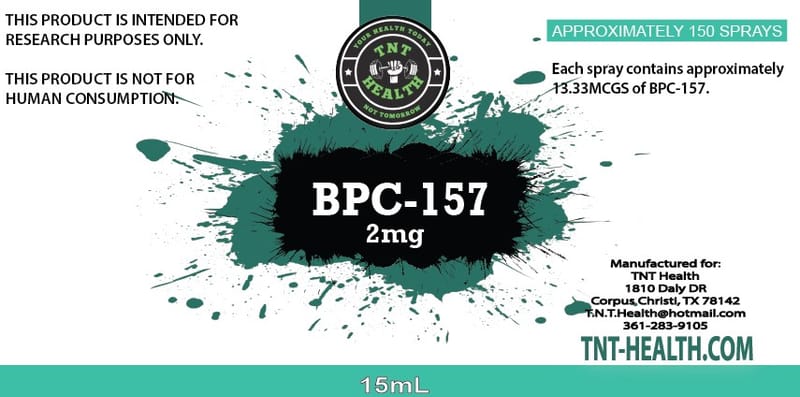 BPC 157 Nasal Spray - T.N.T. Health
