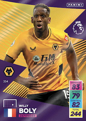 354. Willy Boly (Wolves) Panini Adrenalyn XL 2021/22 - MVP Collectibles