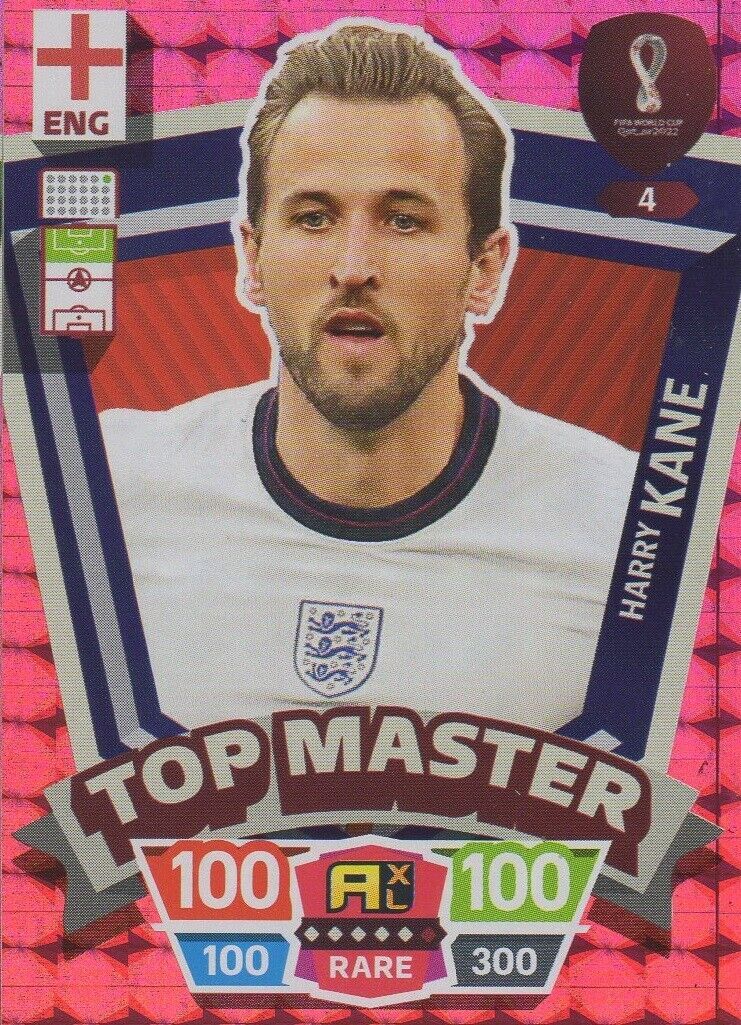 4. Harry Kane (England) Top Master - MVP Collectibles