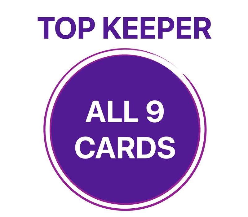 All 9 Cards - Top Keeper - MVP Collectibles