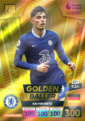 3. Kai Havertz (Chelsea) Golden Baller - MVP Collectibles