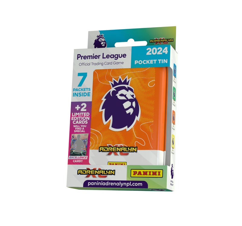 Panini Premier League Adrenalyn XL 2023/24 Orange Pocket Tin - MVP ...