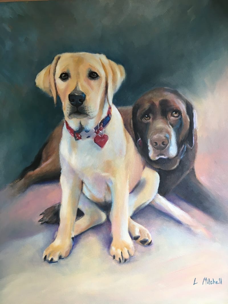 Young and Old - Lindsay Mitchell Artist