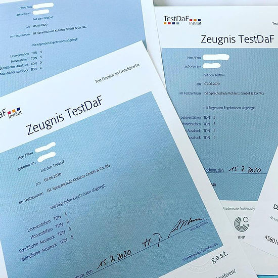 TestDaF Certificate - Buy German TELC Zertifikat Online