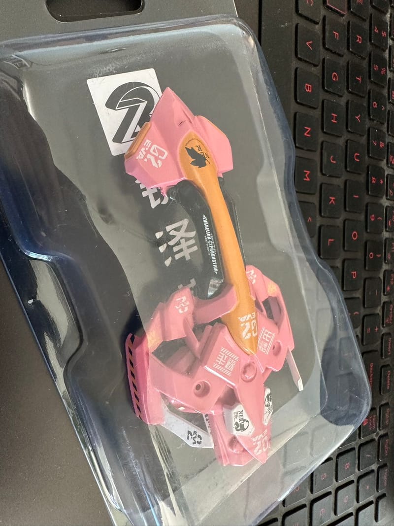 Mach Frame body with Custom EVA-02 pink Ver paint job for FMA Chassis ...