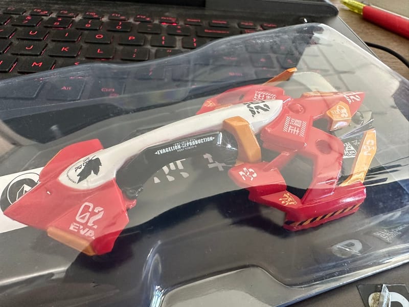 Mach Frame body with Custom EVA-02 Red Ver paint job for FMA Chassis ...