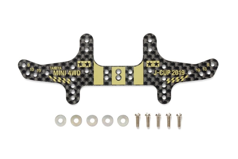 ITEM# 95122 JR HG MULTI ROLL SETTING STAY Rear 1.5Mm Carbon J-Cup 2019 ...