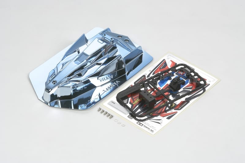 ITEM# 94771 JR NEO FALCON PC BODY Blue Plated - Toysmart