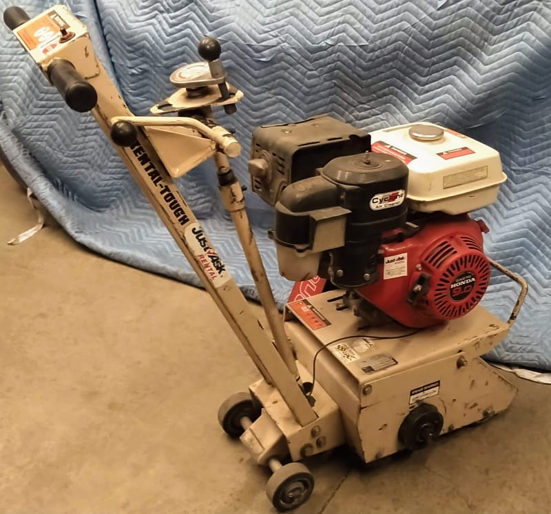 Concrete Scarifier - Just Ask Equipment Rental
