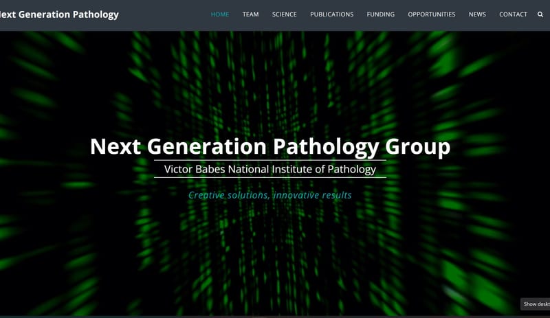 Science - Next Generation Pathology