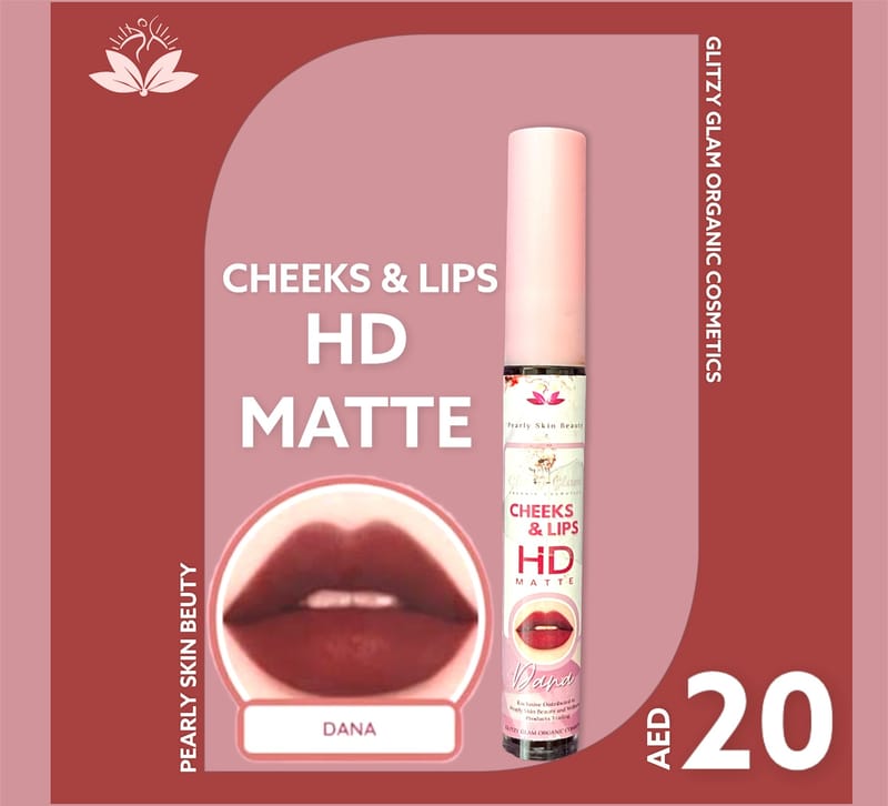 HD MATTE TINT-CHEEKS & LIPS - PEARLY SKIN BEAUTY