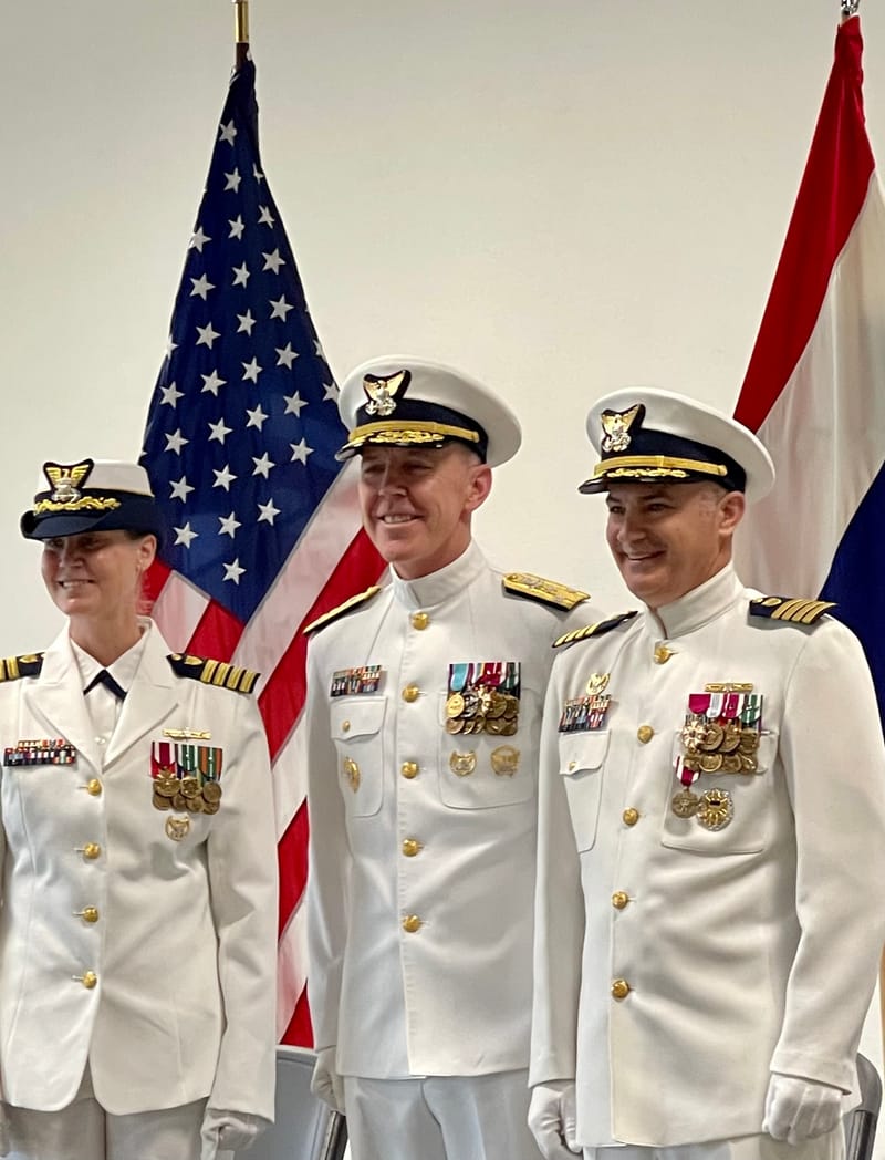 June 13th 2022, Change of Command Ceremony from CAPT Manning to CAPT ...