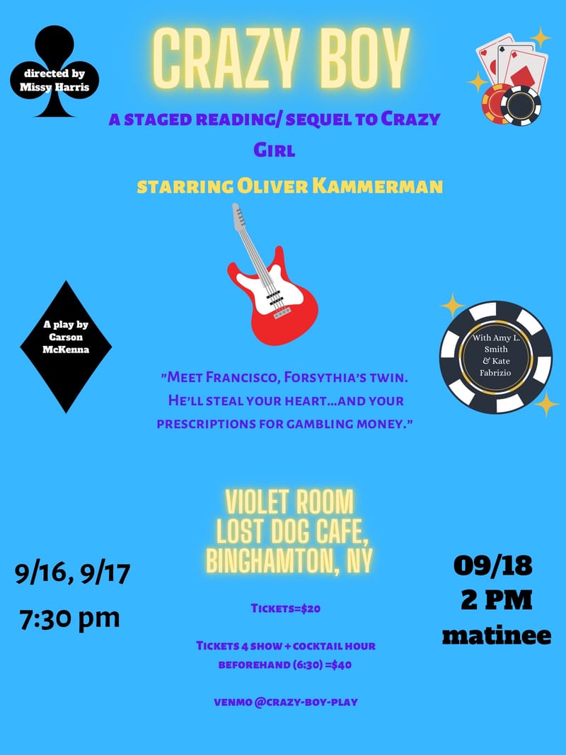 Tickets for Crazy Boy - Carson McKenna