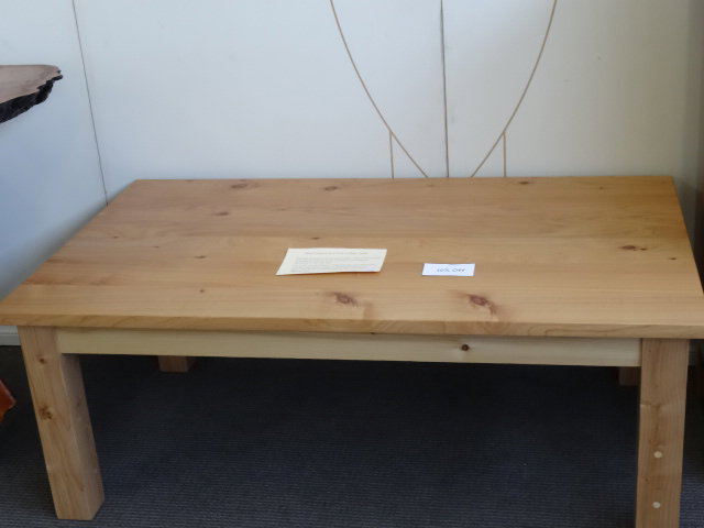 Macrocarpa and Pine Coffee Table - Art as Mania