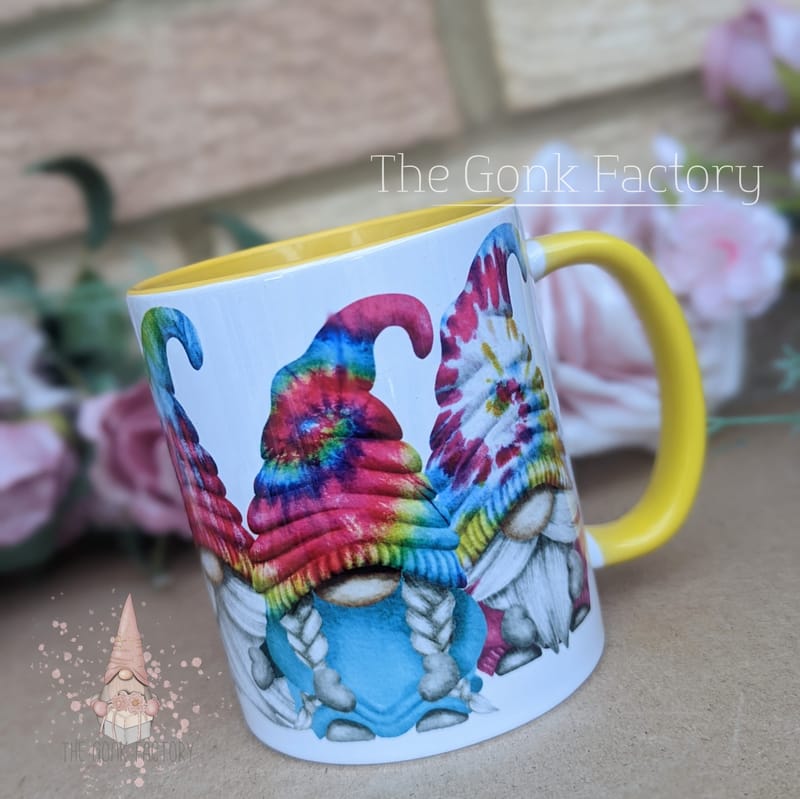 Coloured Handled Mugs - THE GONK FACTORY