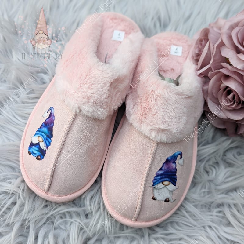 Pink 'Mermaid Gonks' Slippers