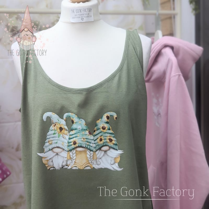 Ladies 'Reading Gonk' Loose Fit Vest