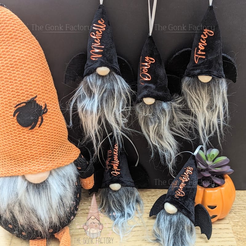 Personalised Bat Gonk Bauble