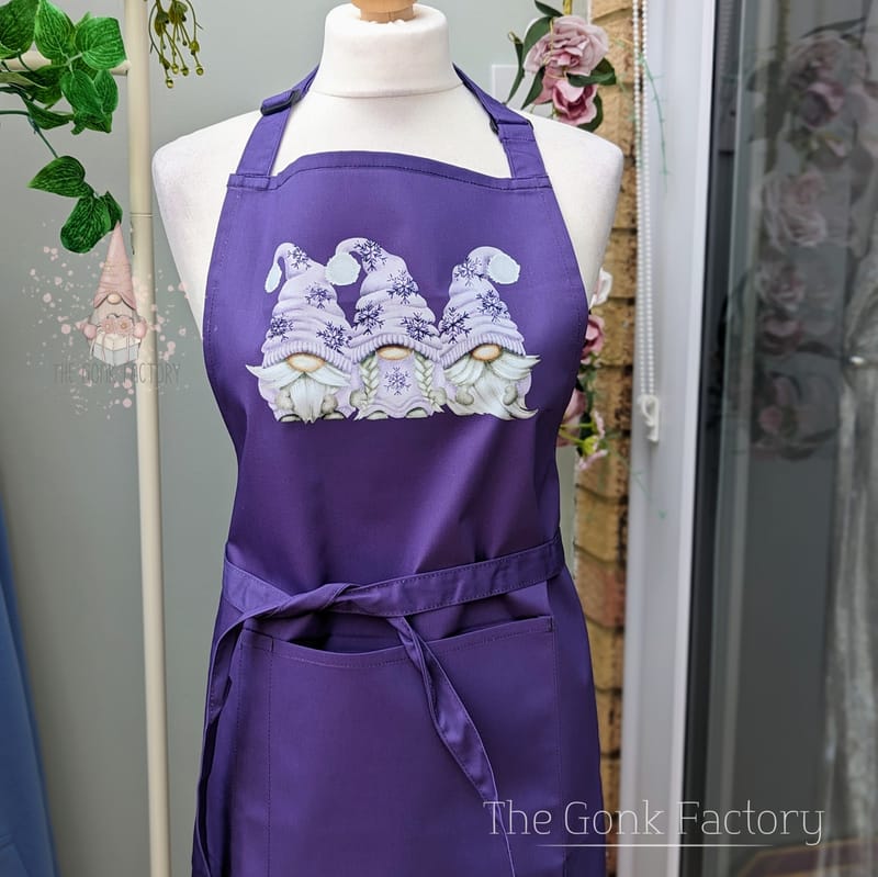 Navy 'Ginger-Man Gonk' Apron