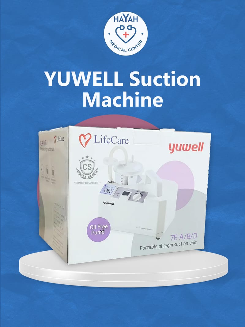 YUWELL Suction Machine - جهاز يوييل سكشن - Hayah medical center